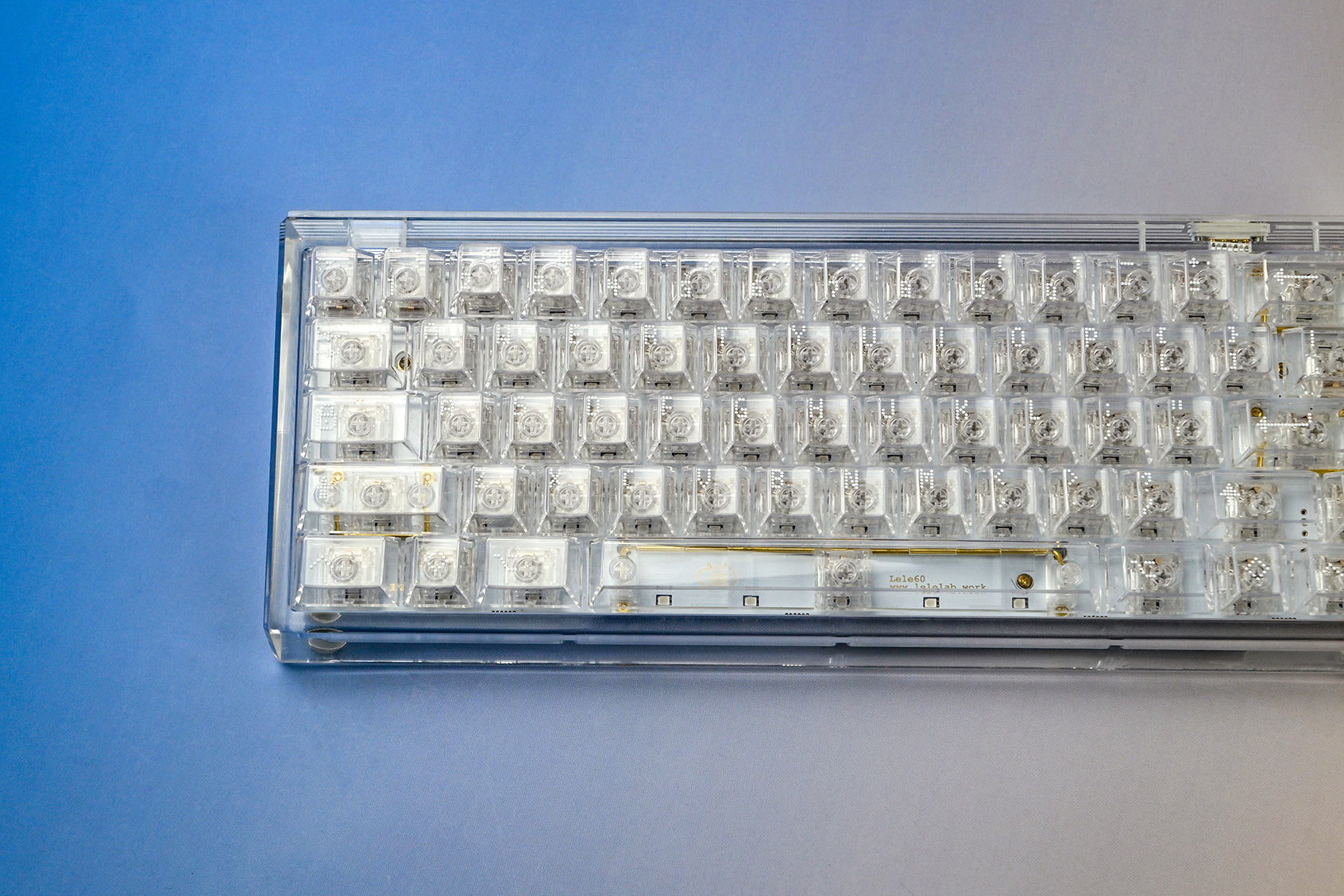 Asimov Cherry Profile Transparent Keycaps