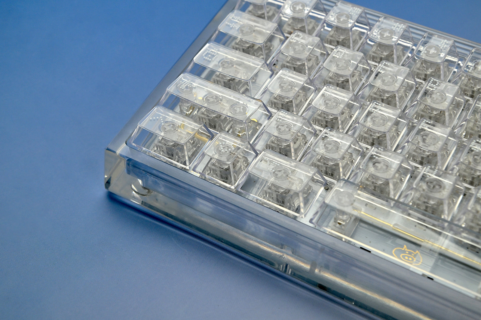 Asimov Cherry Profile Transparent Keycaps