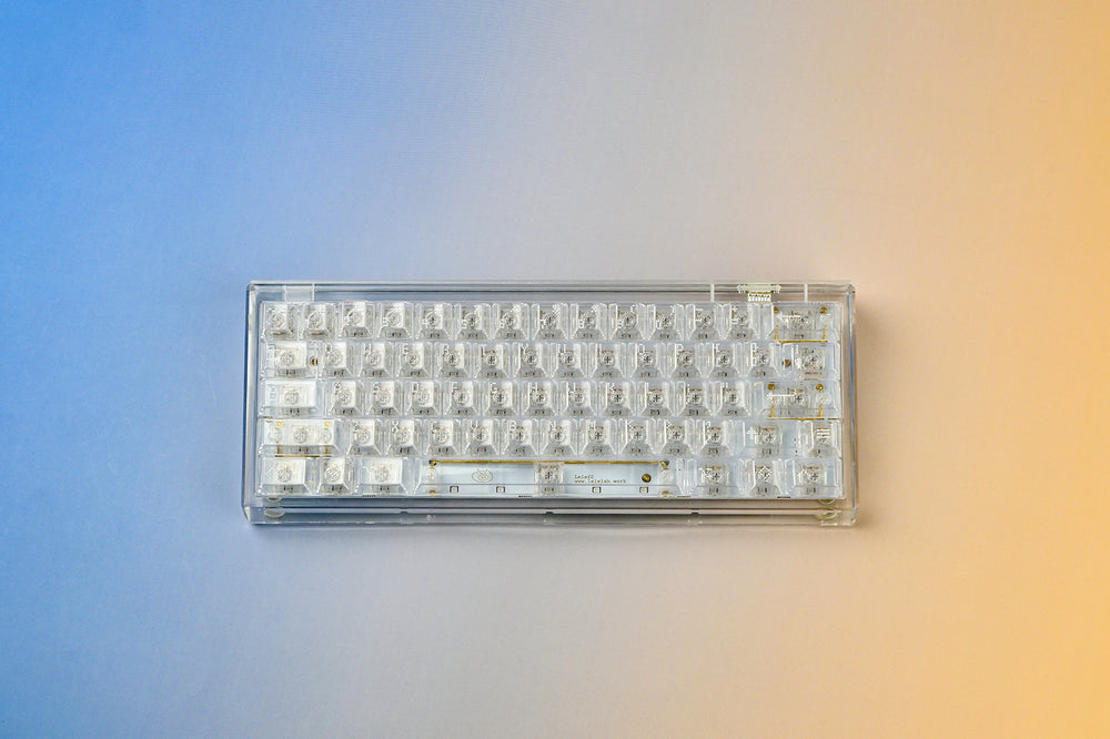 Asimov Cherry Profile Transparent Keycaps