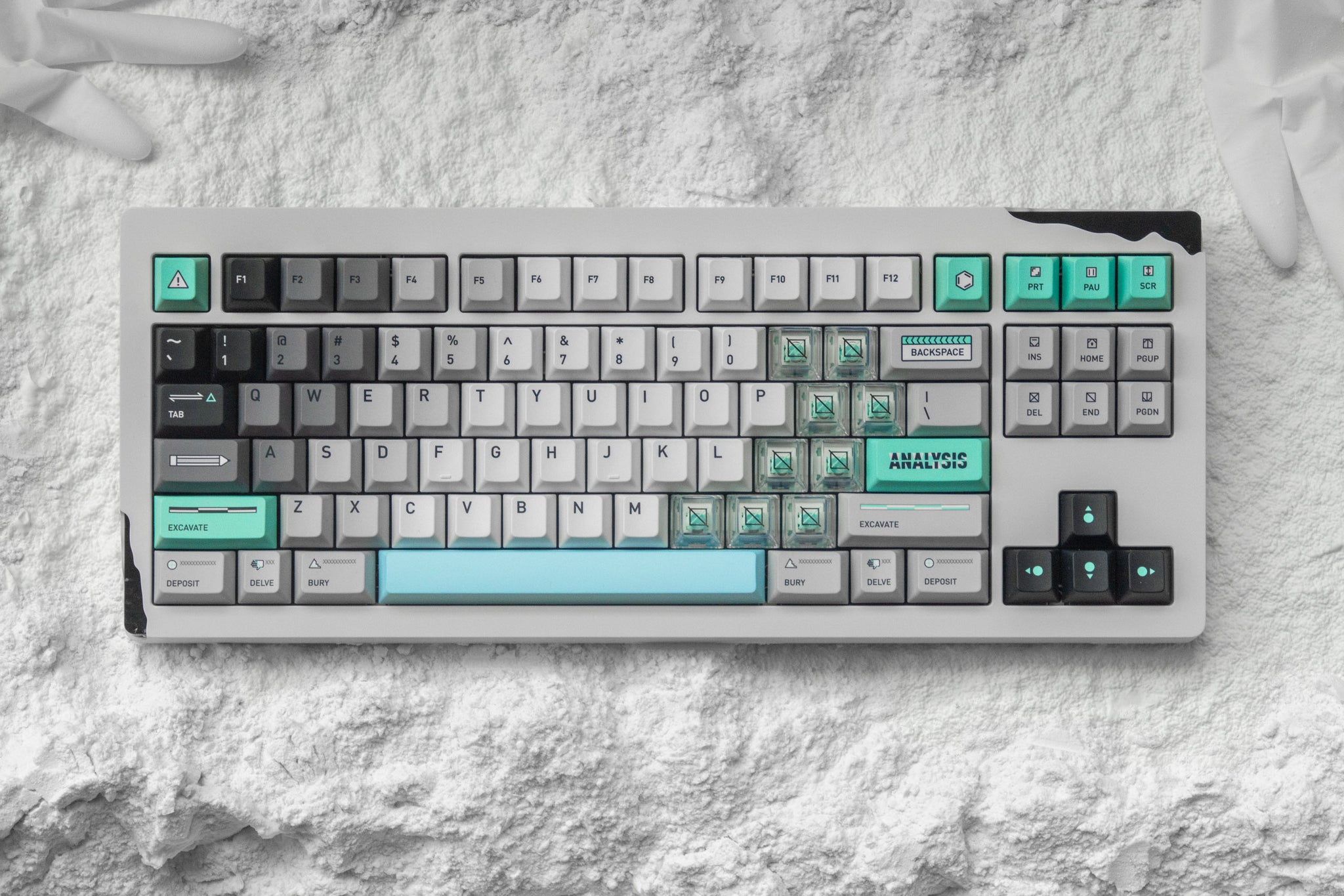 Future Archaeology Cherry Profile Keycaps