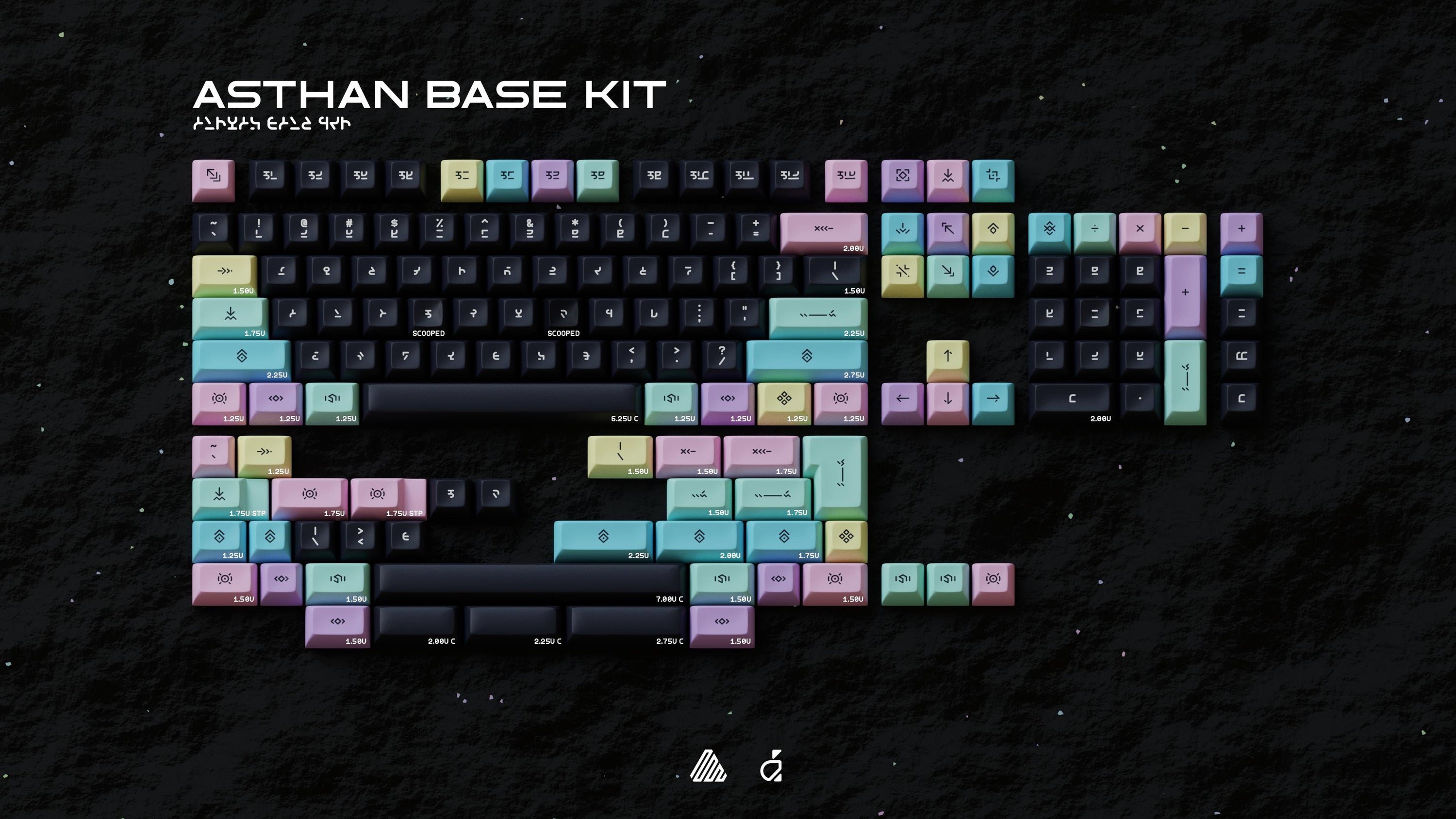 KAM ASTHA Thickened PBT Keycaps|Keyreative