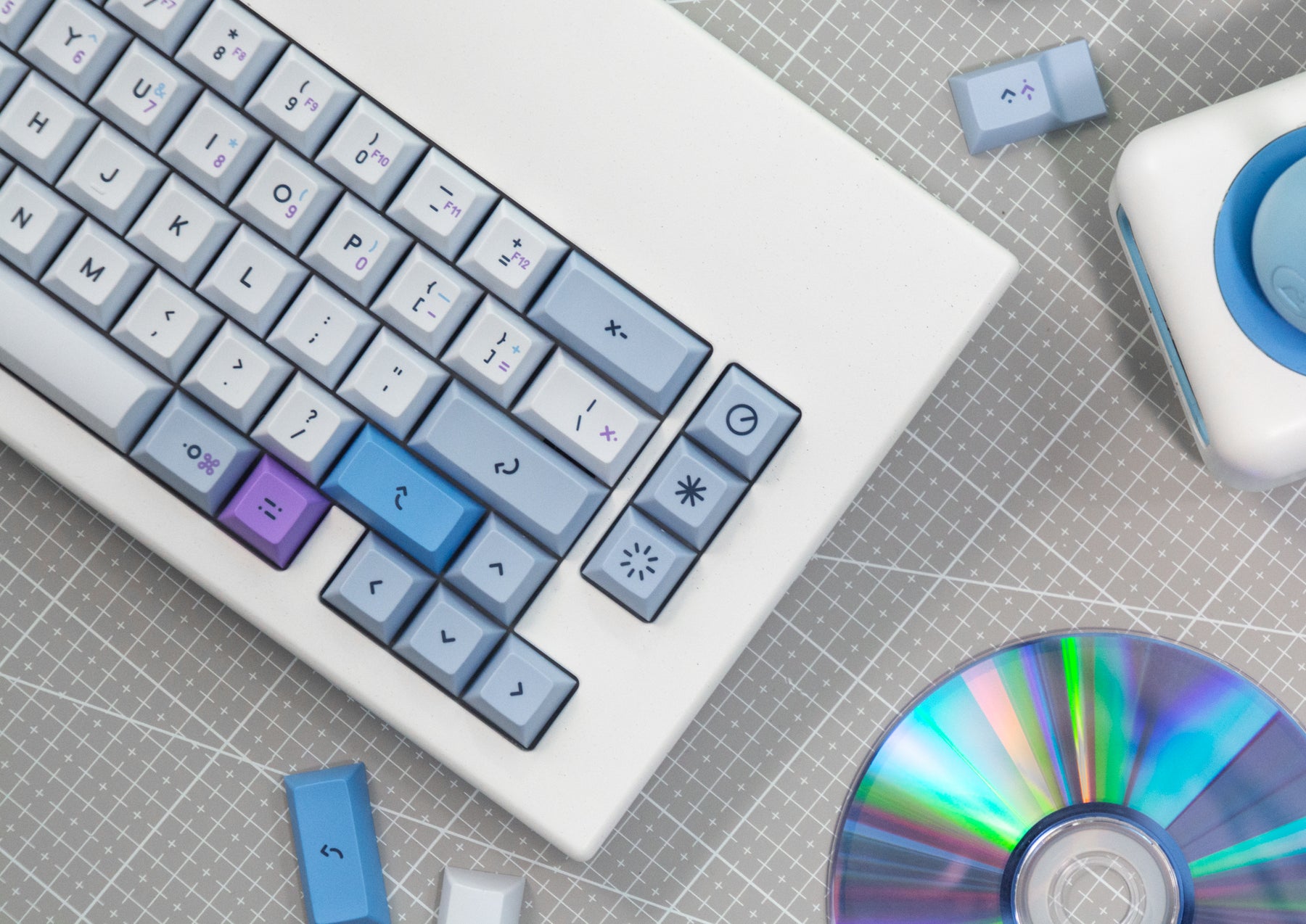 KAT Operator Thickened Double Shot PBT Keycaps|Keyreative