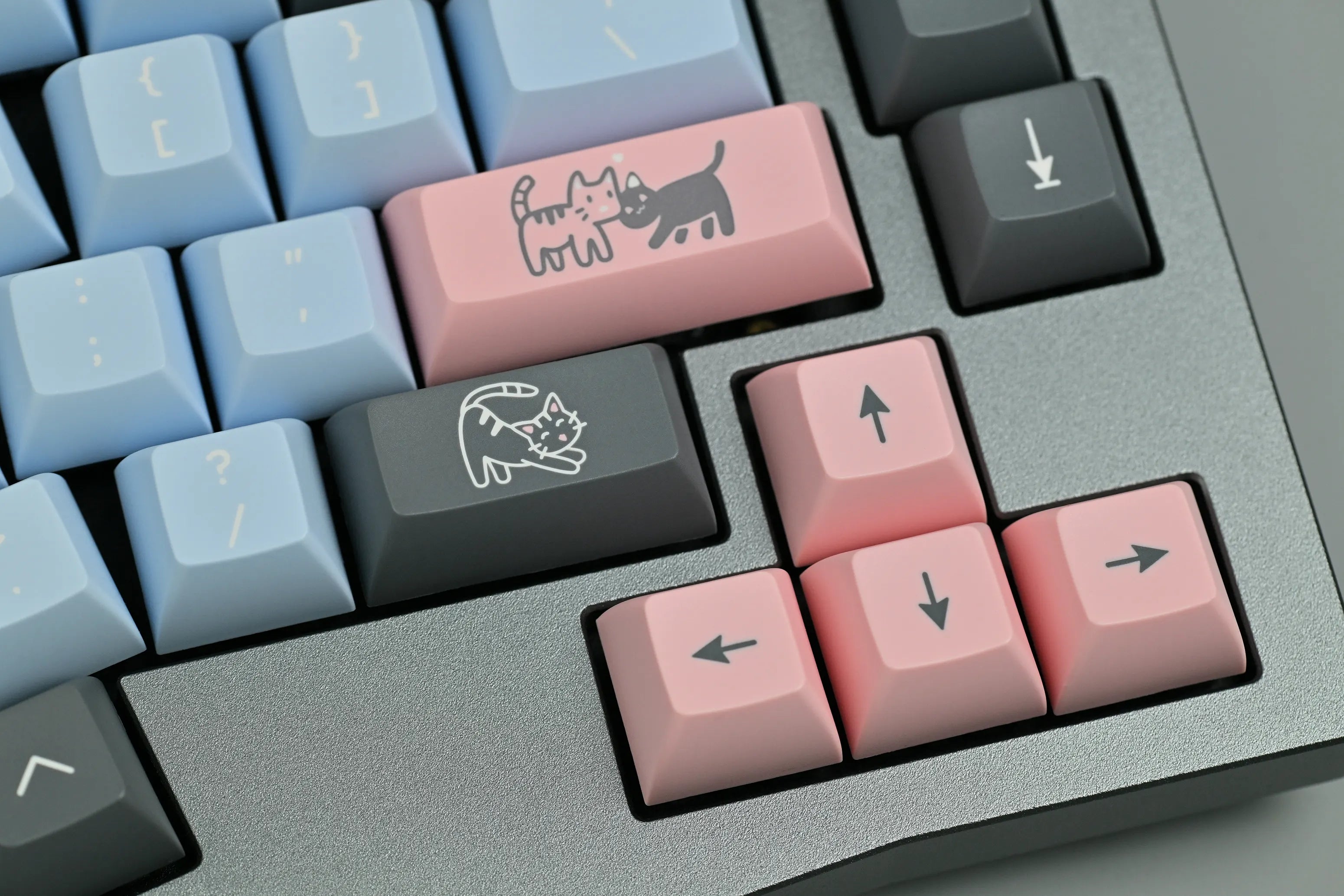 KAT Floofy Boi Thickened Double Shot PBT Keycaps|Keyreative