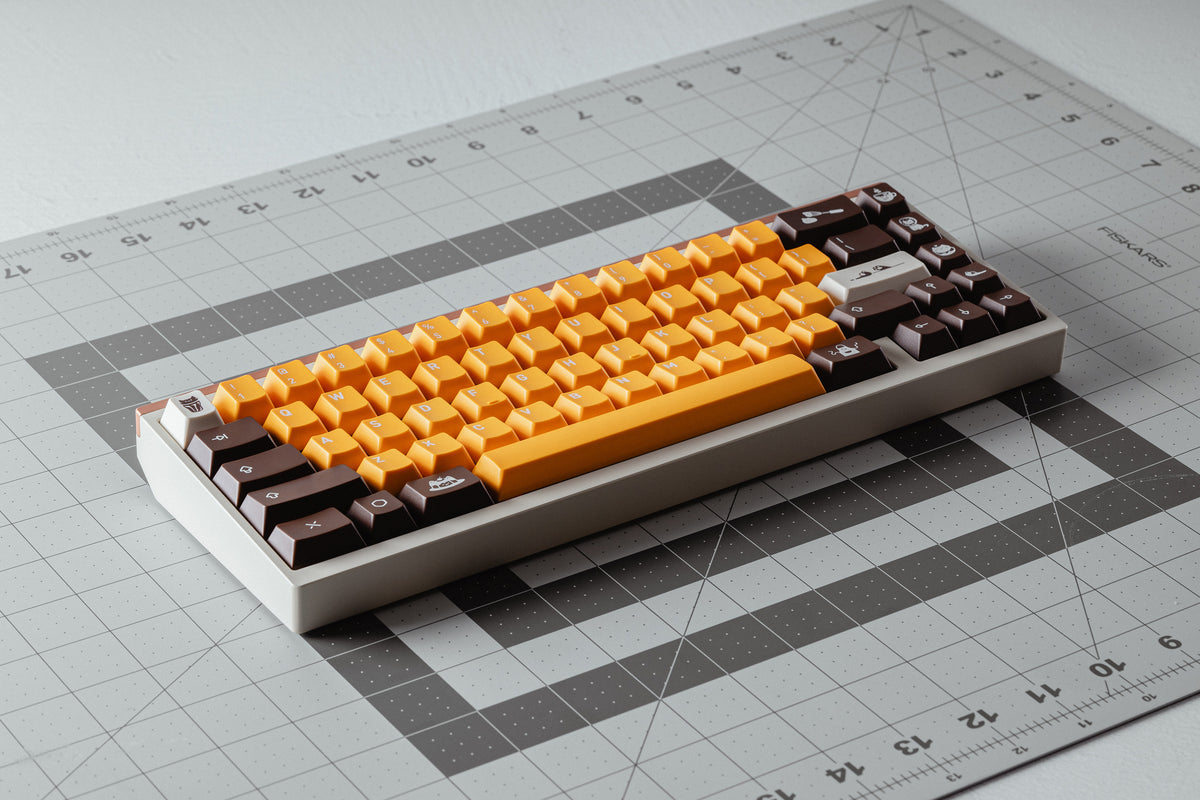 ABS Nekoccino Cherry Profile Keycaps|Keyreative