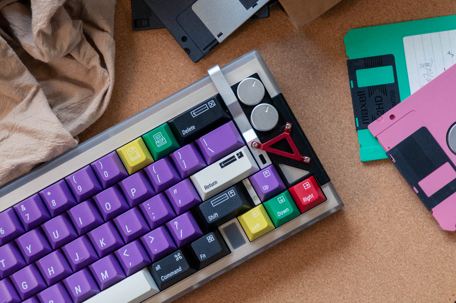 Pixel Cube ABS Cherry Profile Keycaps|Keyreative