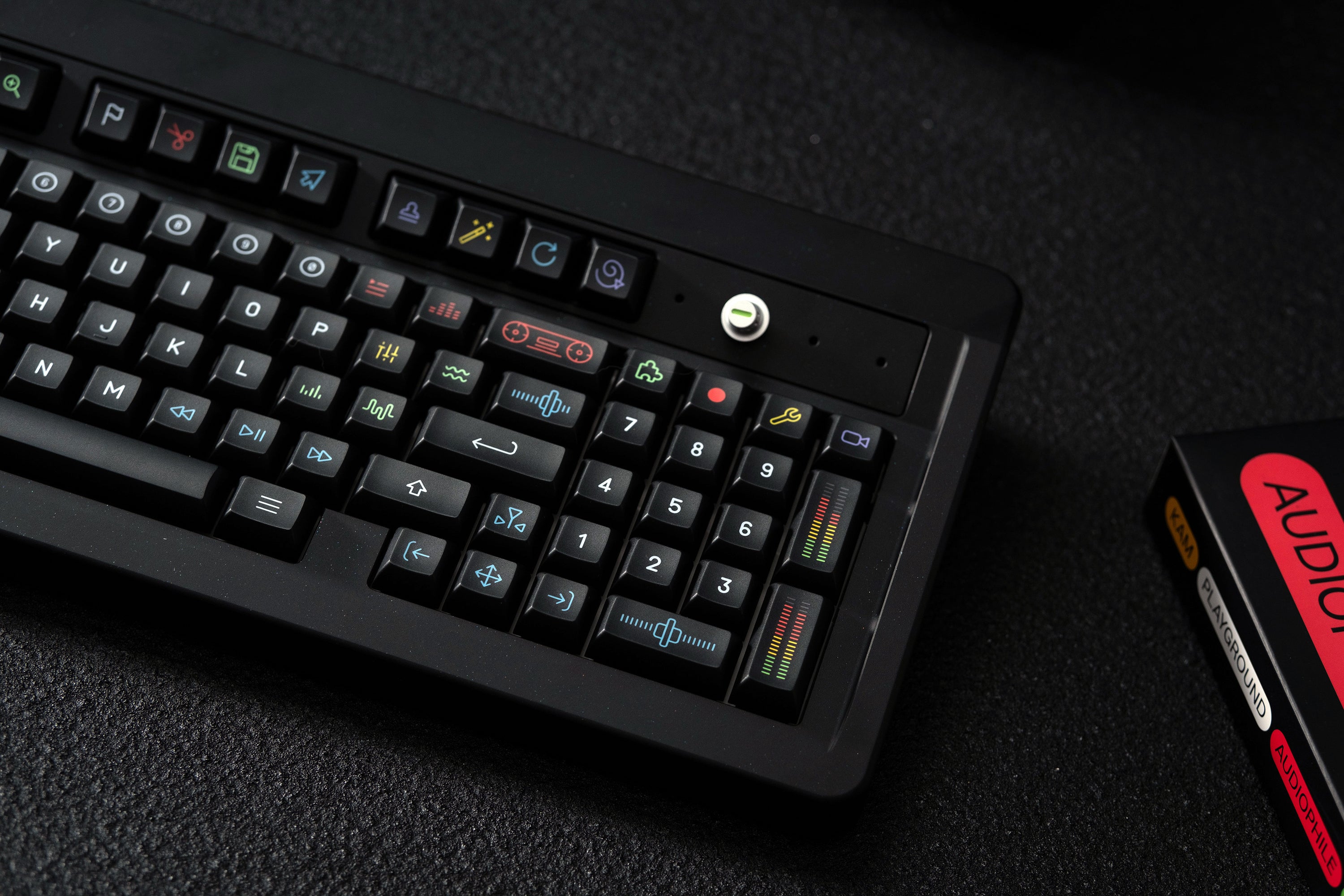 Playground KAM Profile PBT Keycaps|Keyreative