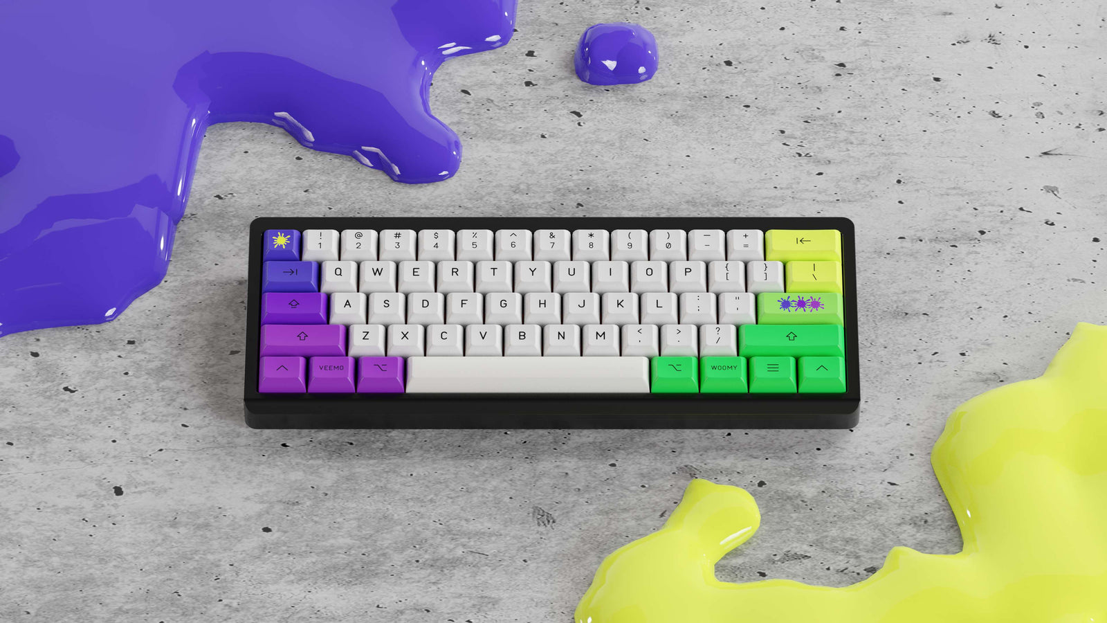 Soda Squid Kam Profile Pbt Keycaps Keyreative