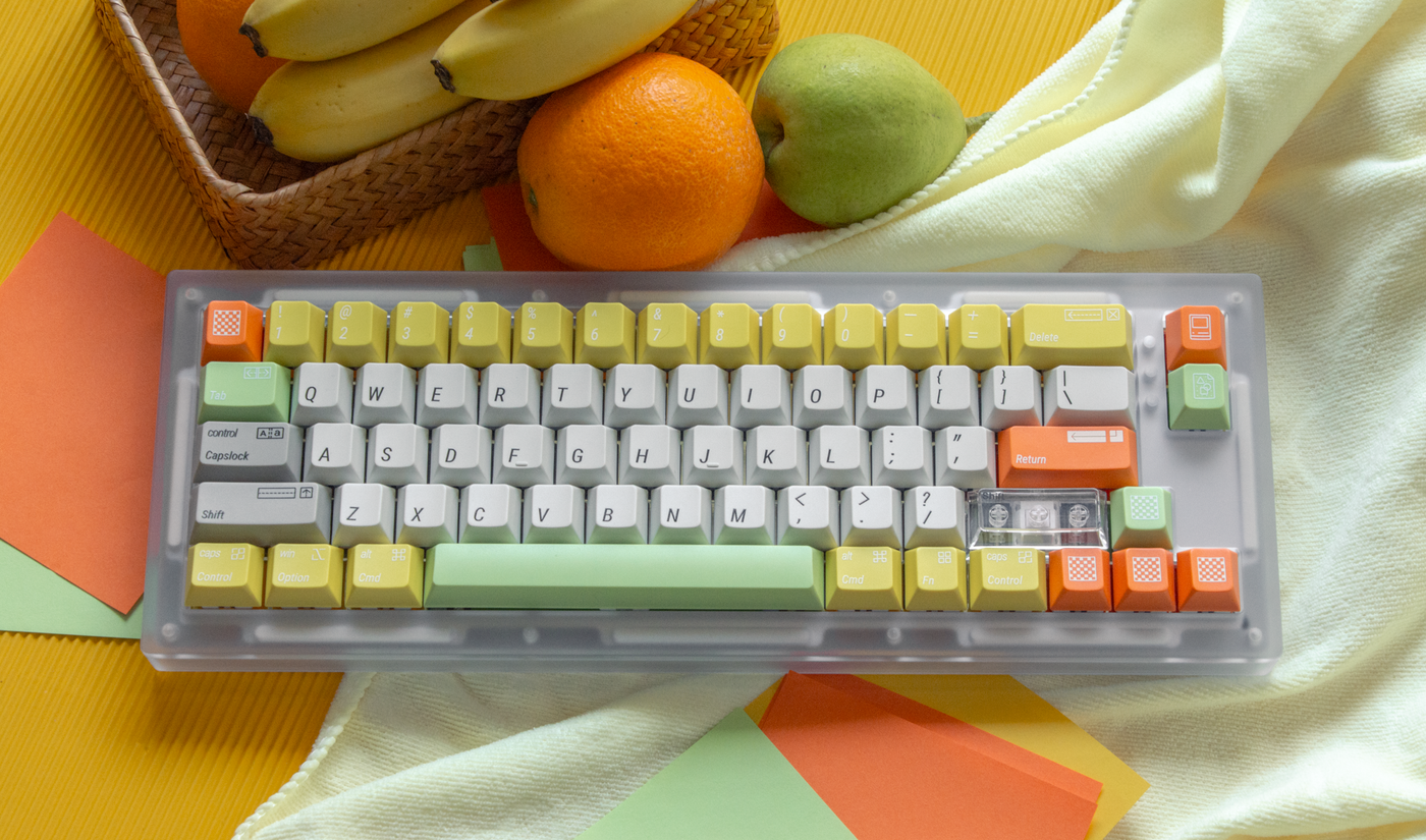 Vitamin_C ABS Cherry Profile Keycaps|Keyreative