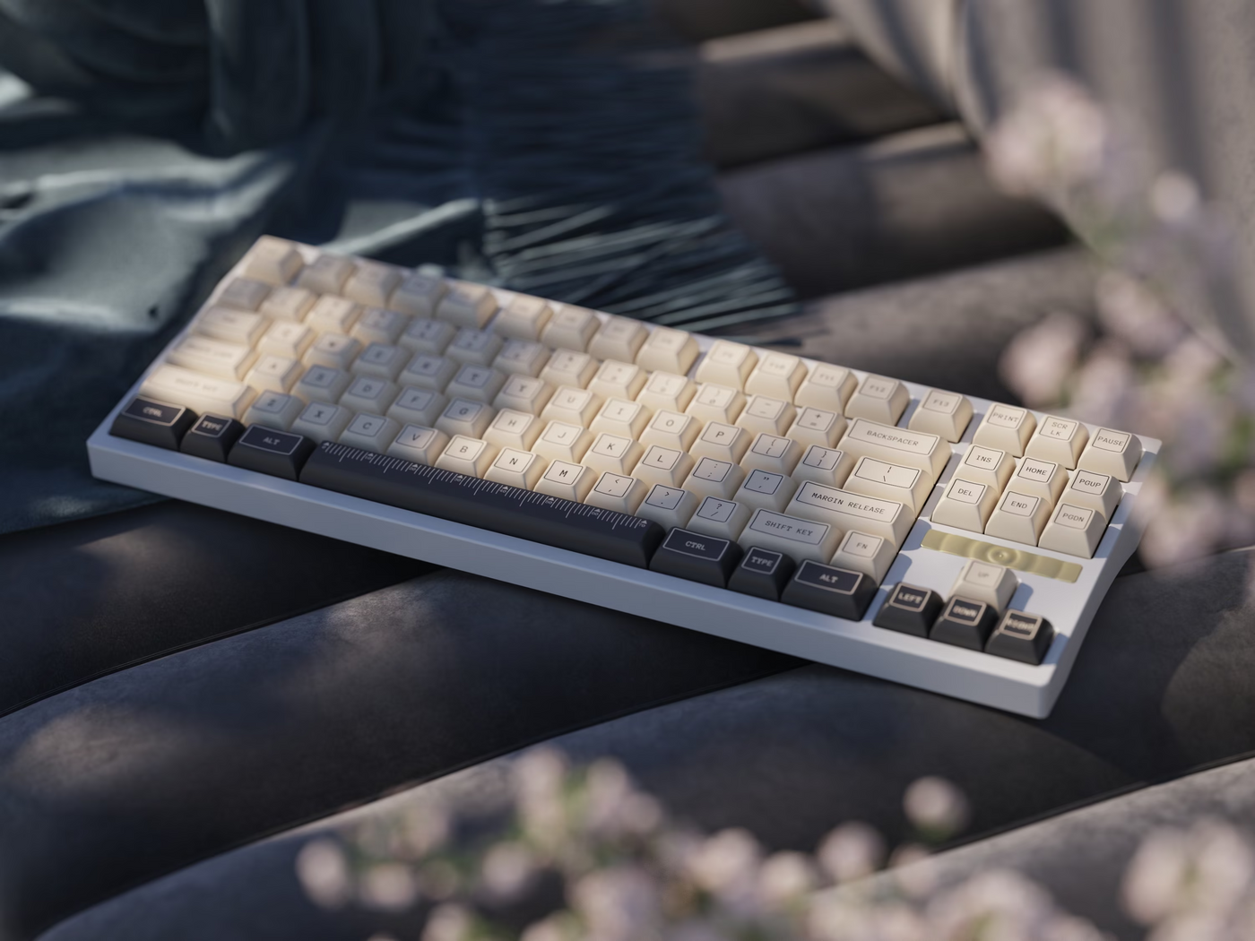 KAM Outline Thickened PBT Keycaps