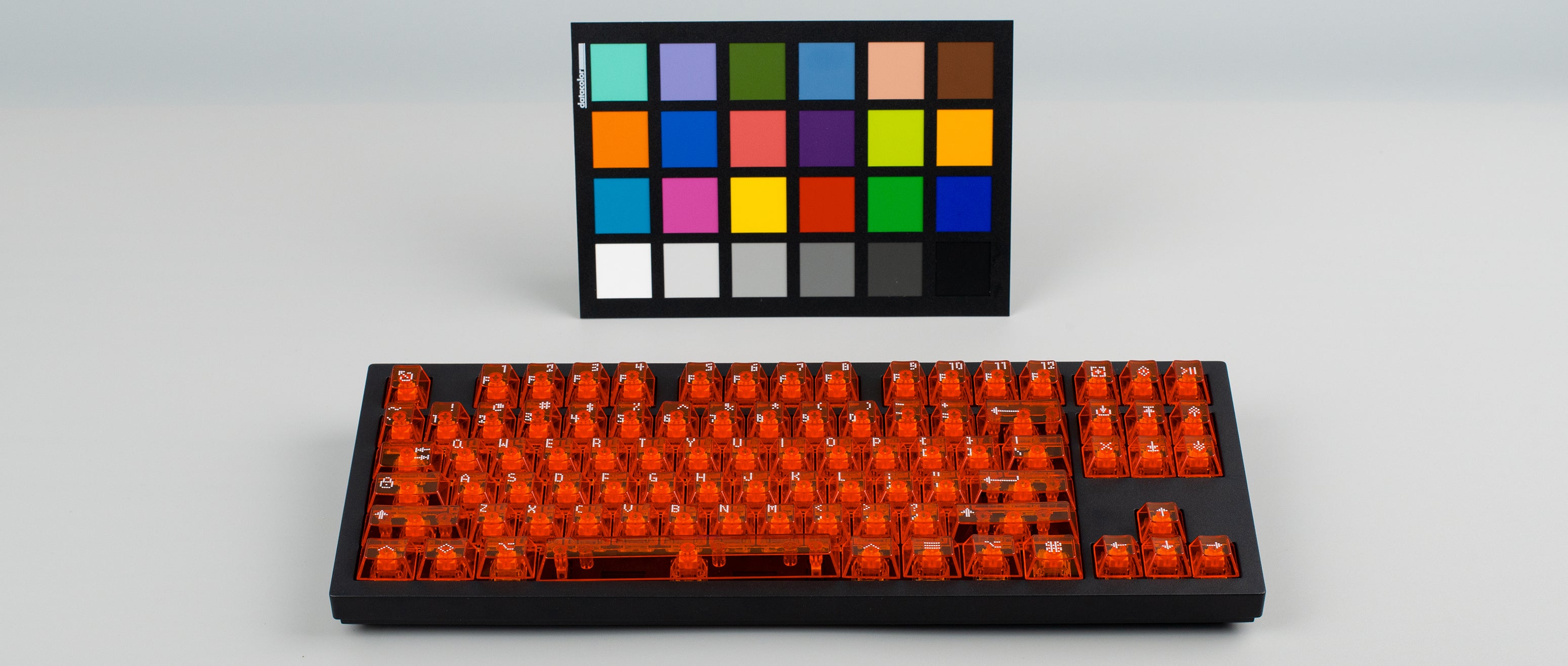 Asimov Cherry Profile Transparent Keycaps