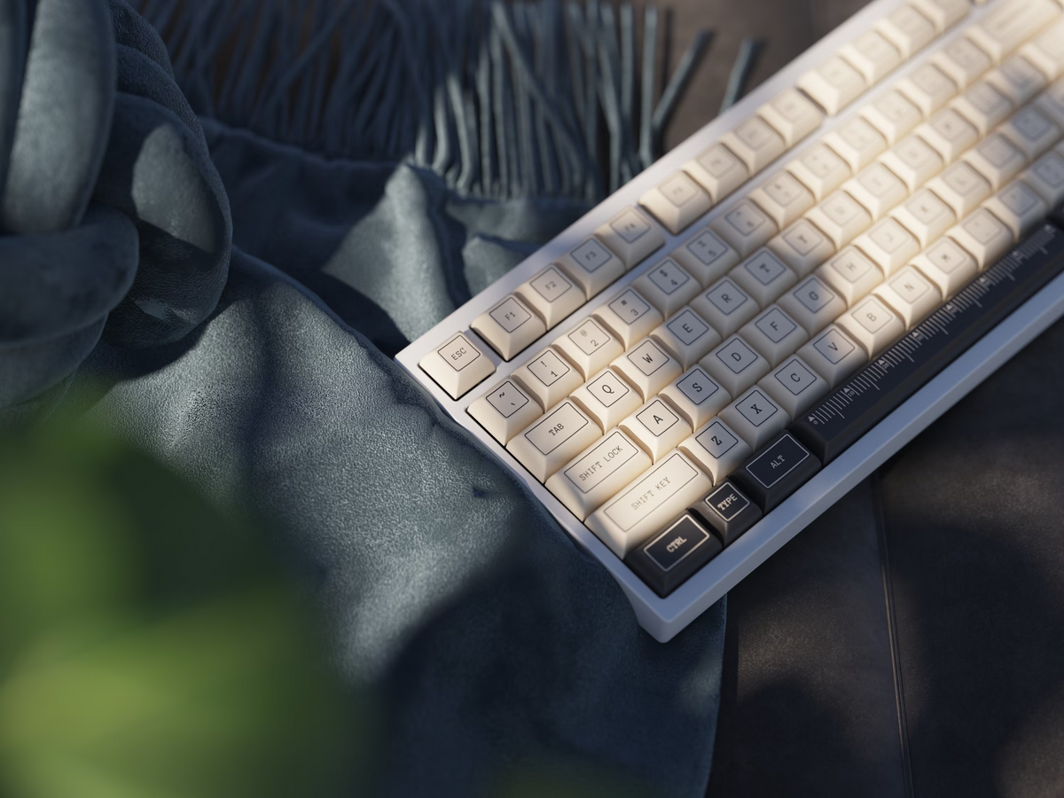 KAM Outline Thickened PBT Keycaps