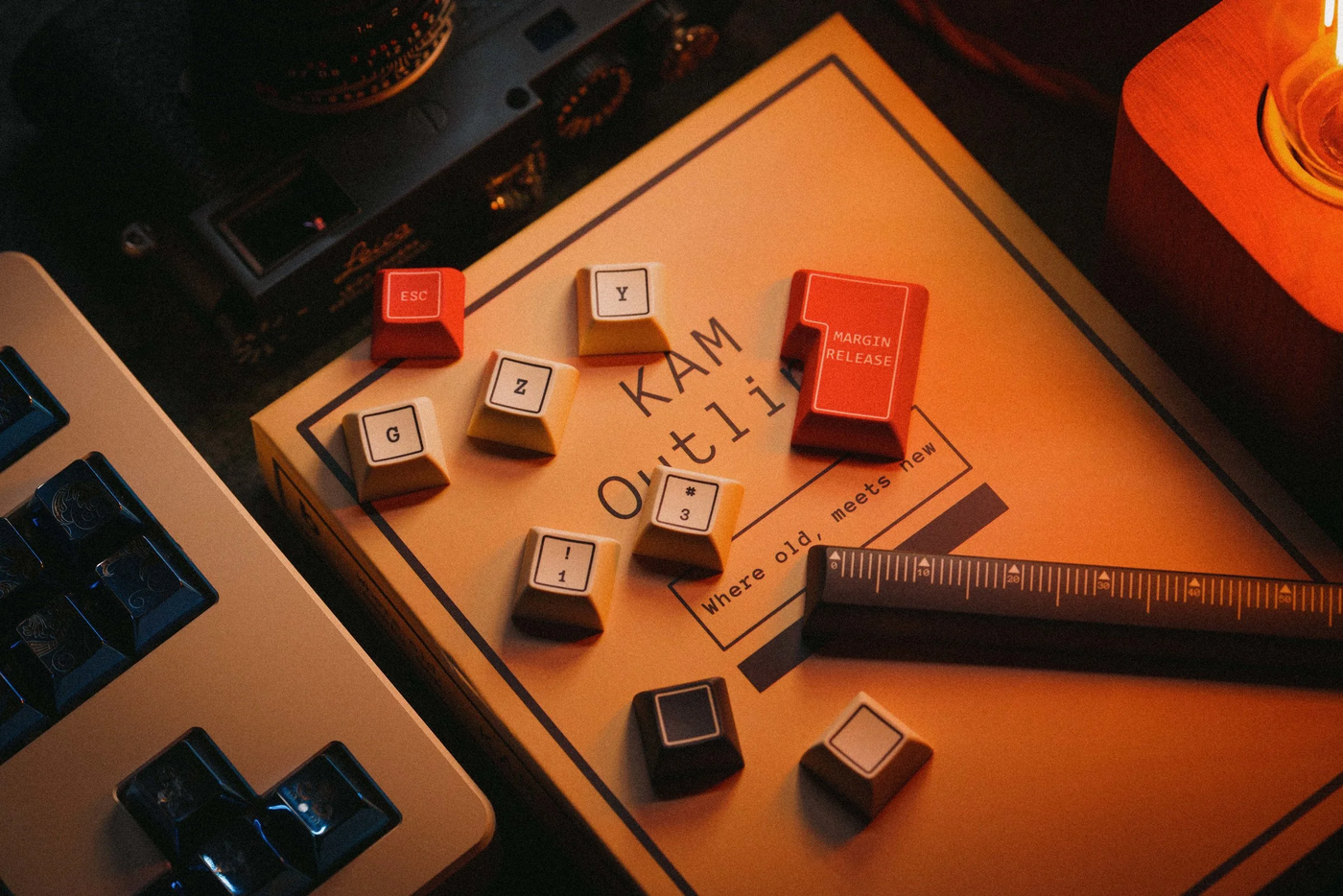 KAM Outline Thickened PBT Keycaps|Keyreative