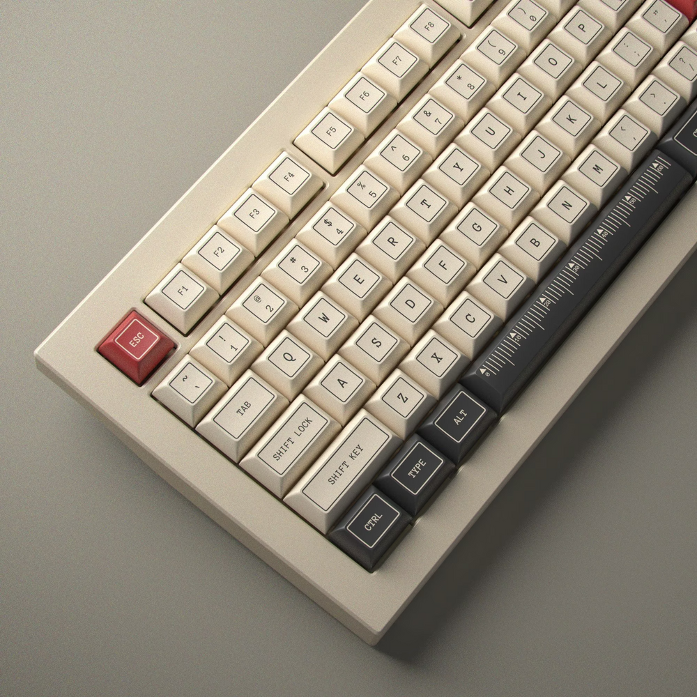 KAM Outline Thickened PBT Keycaps