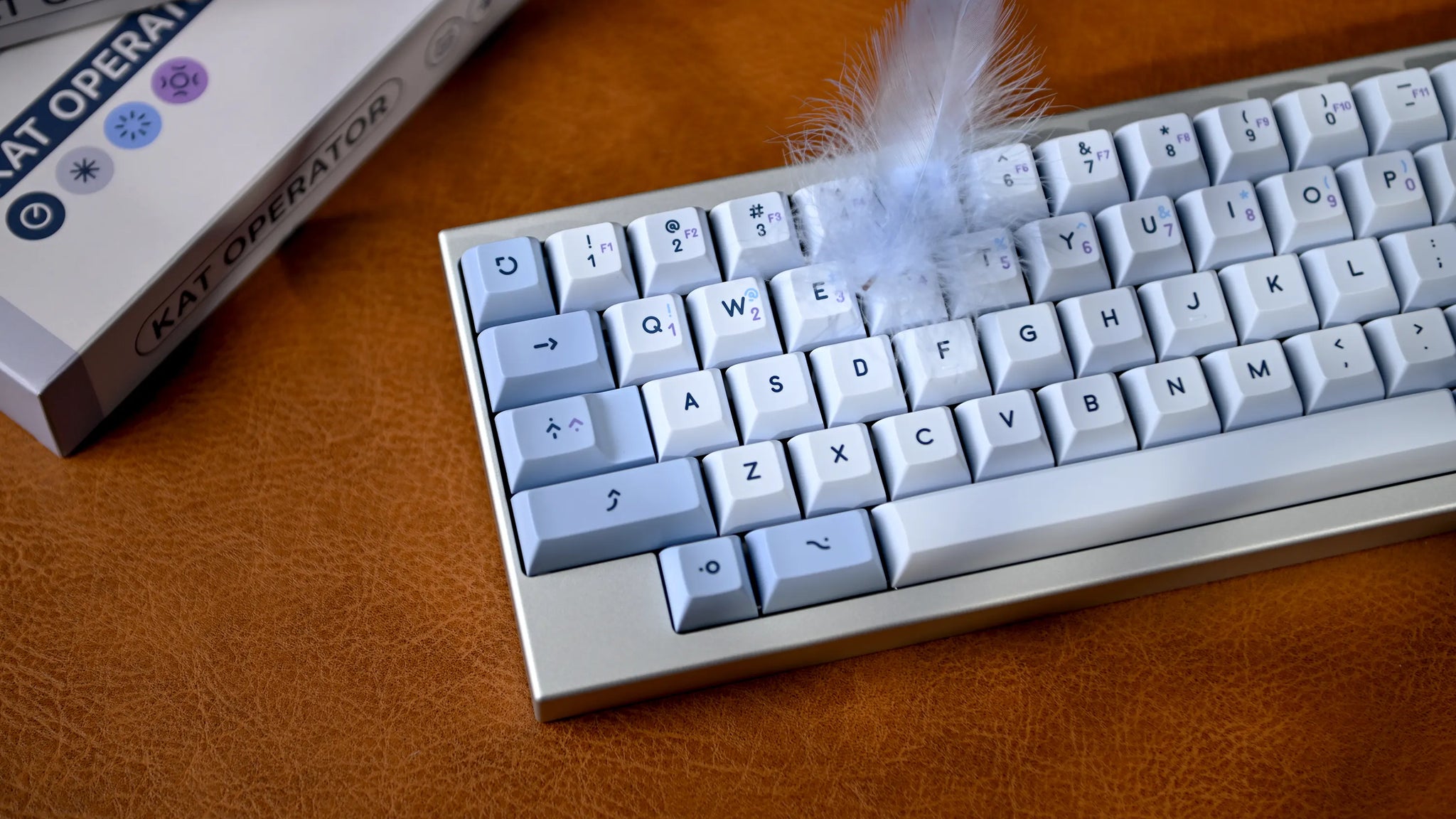 KAT Operator Thickened Double Shot PBT Keycaps Designed by Biip